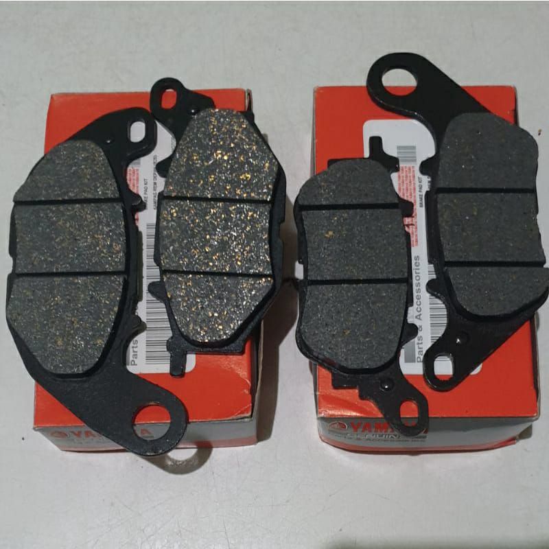 Yamaha R25 MT25 XMAX front and rear brake pads | Shopee Malaysia