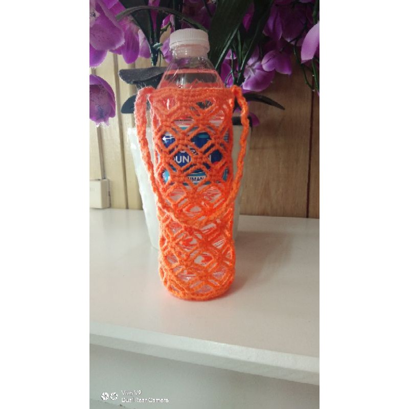 SARUNG BOTOL AIR KAIT 🔥 SIMPLE PATTERN BOTOL MINERAL SIZE 🔥 | Shopee ...