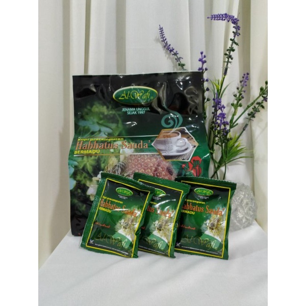 (ORIGINAL) Al Wafi Kopi Habbatus Sauda / Kopi kesihatan / Kopi kurus 20g | Shopee Malaysia