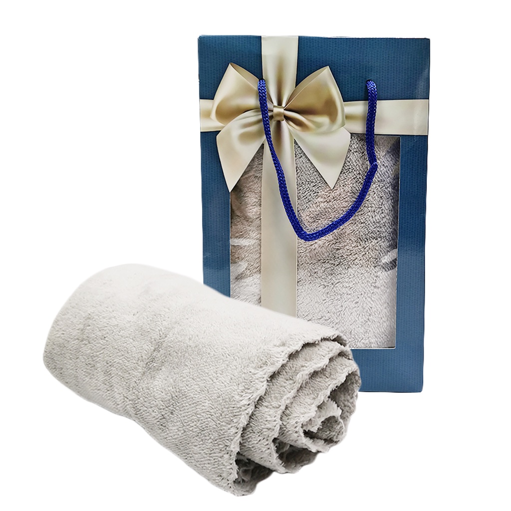 (AIKO) TOWEL 75X35CM DOORGIFT TUALA WITH BOX FACE & HAND TOWEL TUALA ...