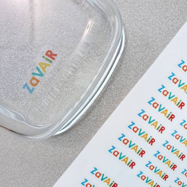 Transparent name Label Transparent Name Label Sticker (share 2 NAMES ...