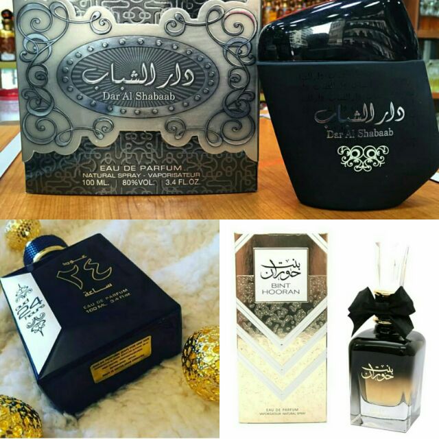 PROMOSI DAR AL SHABAB, OUD 24 HOURS, BINT HOORAN | Shopee Malaysia