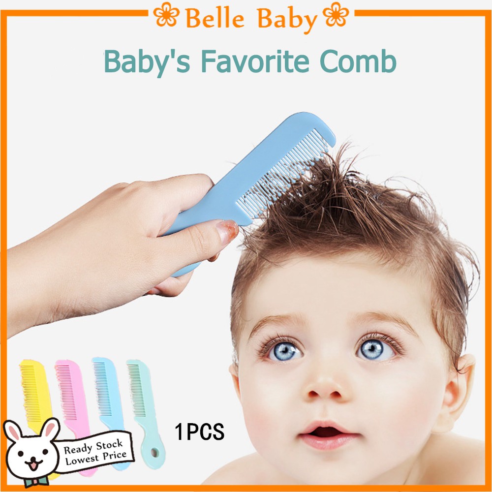 hair comb infant round tooth safety comb 1PCS Baby safety material care ...