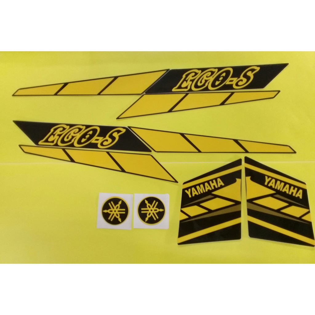 20230830-325a STICKER YAMAHA EGO S ORACAL CLEAR COATED Body Sticker ...