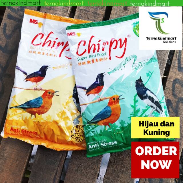 CHIRPY Bird Food Pur Singing Bird | Shopee Malaysia