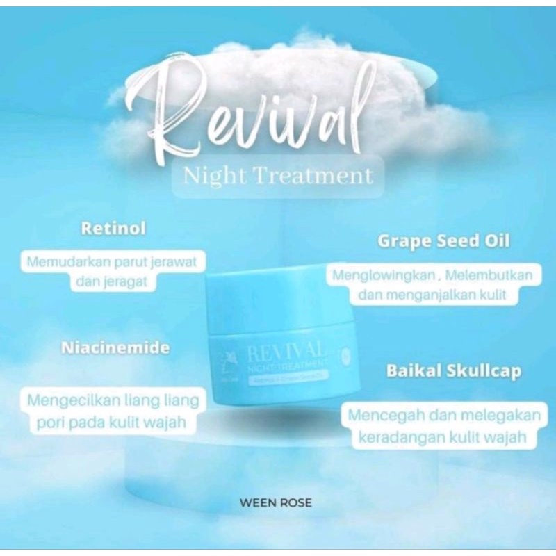 VSL REVIVAL NIGHT TREATMENT CREAM ORIGINAL HQ..KKM (NOT220802514K ...