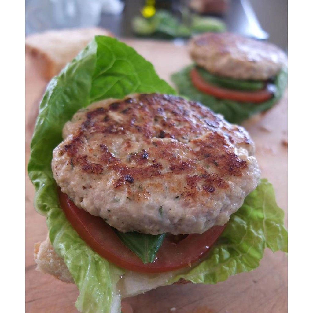 IPOH FOOD - 🇲🇾🐇 RABBIT BURGER PATTIES 70gm x 10pcs (HALAL) | Shopee ...