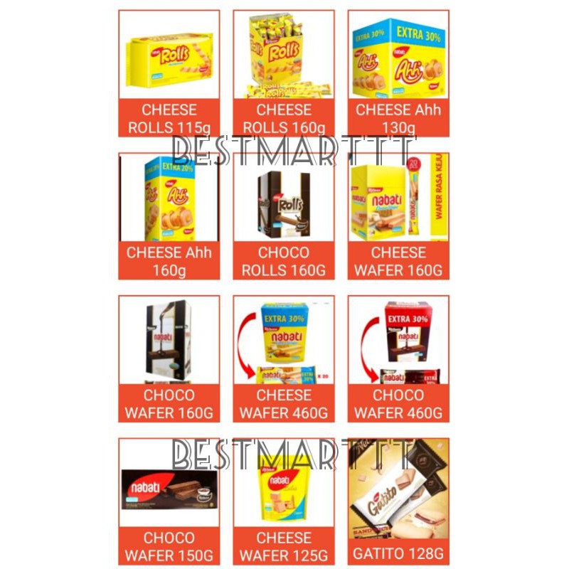 NABATI RICHEESE CHEESE WAFER /CHEESE STICK/NEXTAR/GATITO | Shopee Malaysia