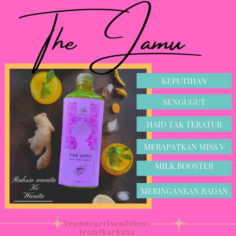 [READYSTOCK]🔥THE JAMU by She Naturals🔥Stokis berdaftar🆔TJ-08-06🎁FREE ...