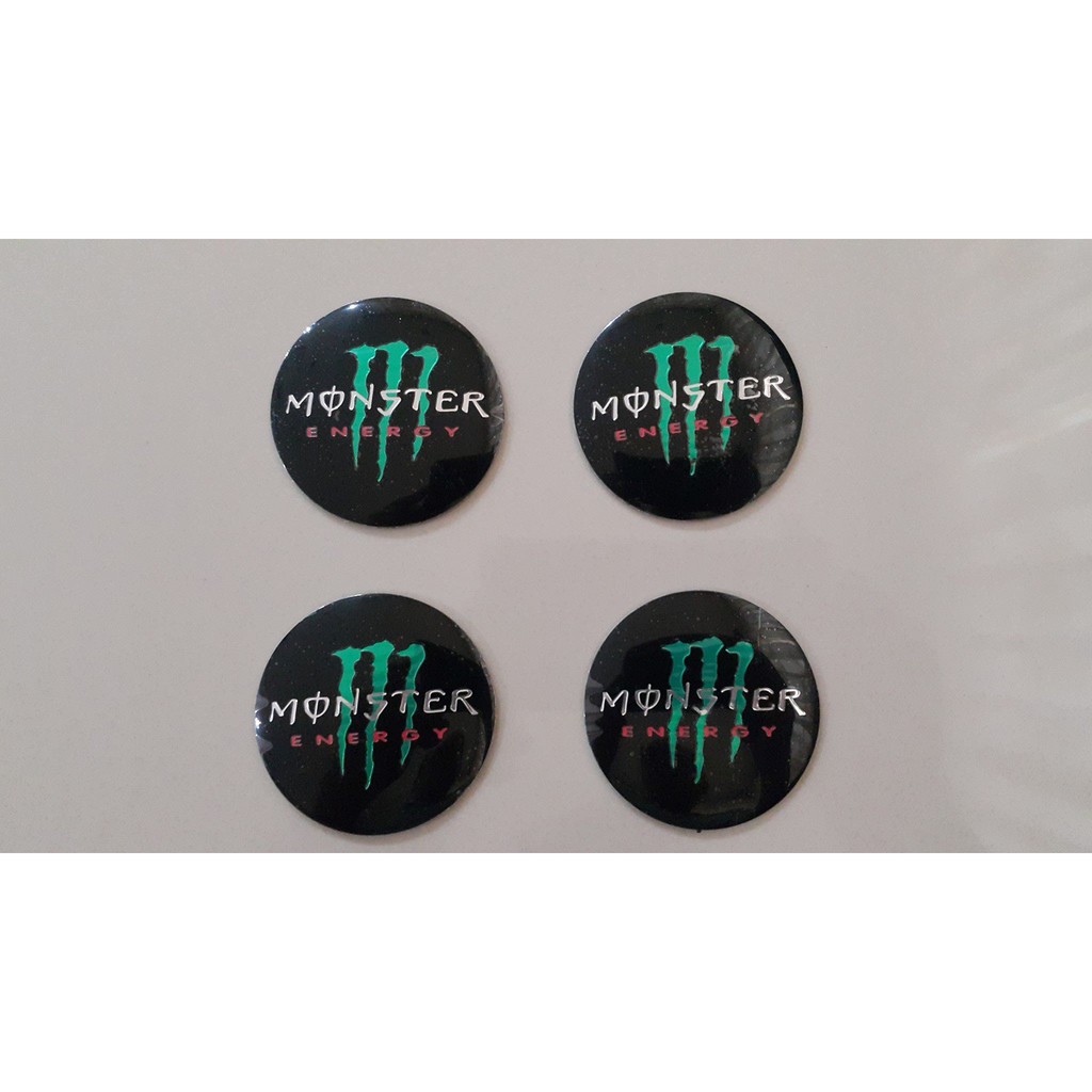 Monster Wheel Centre Cap Emblem Sticker Decals(56MM) | Shopee Malaysia