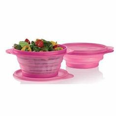 Original Tupperware FlatOut Foldable Expandable Bowl | Shopee Malaysia