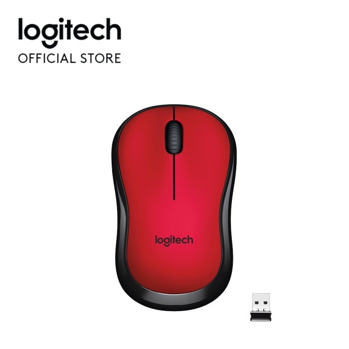 Logitech M221 Wireless Mouse, Silent Buttons, 2.4 GHz with USB Mini ...