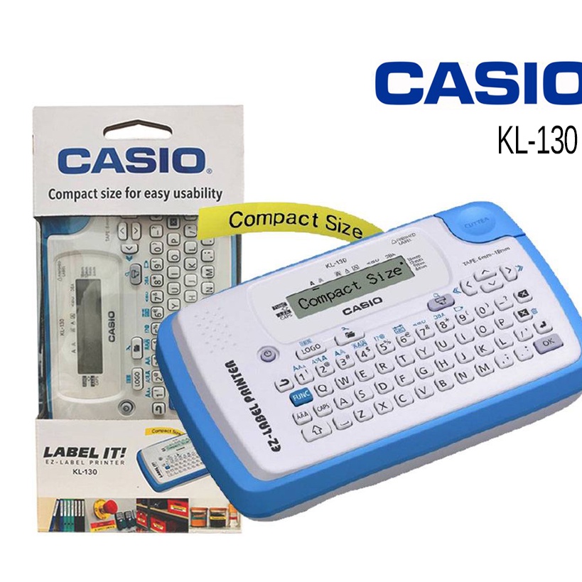 Casio Label Printer I KL-130 / KL-120 | Shopee Malaysia