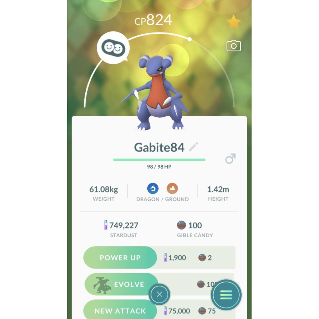 Pokemon Go Gabite Pokemon Trading Service | Shopee Malaysia