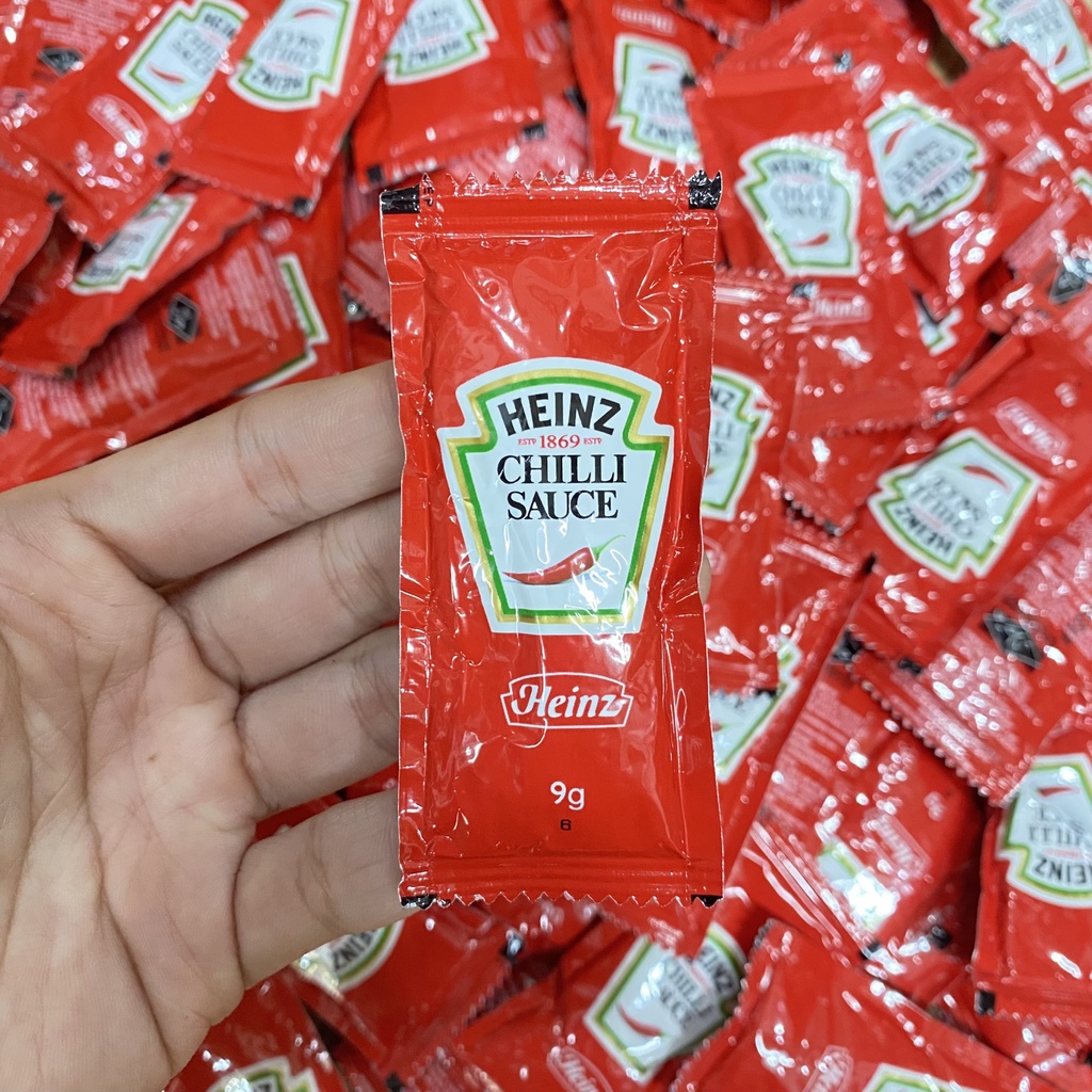 Heinz Small Package Chili Sauce [Thailand] Chilli Sauce - 9g | Shopee ...