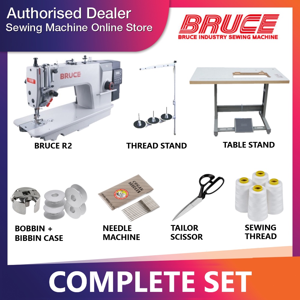 🔥READY STOCK🔥 BRUCE R3000 Direct Drive Auto Cut Heavy Duty Industrial ...