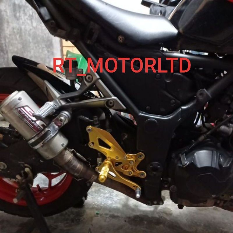 Ninja 250 / Z250 CNC Racing Footrest Tahun 2008-2016 NINJA250 / Z250 ...