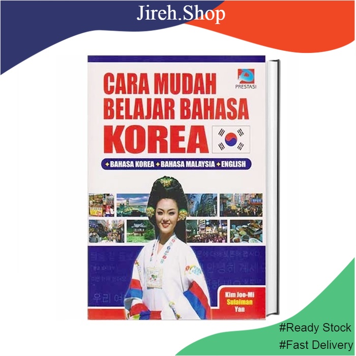 Buku Belajar Bahasa Korea Easy Ways To Learn Korean kamus Trilanguage Versi Bahasa Melayu ...
