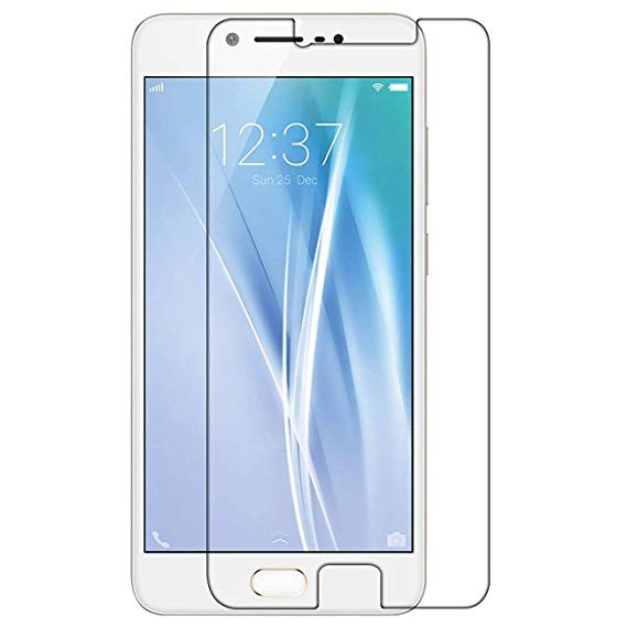Vivo V5 / V5s Transparent Tempered Glass (With Cleaning Pad) | Shopee ...