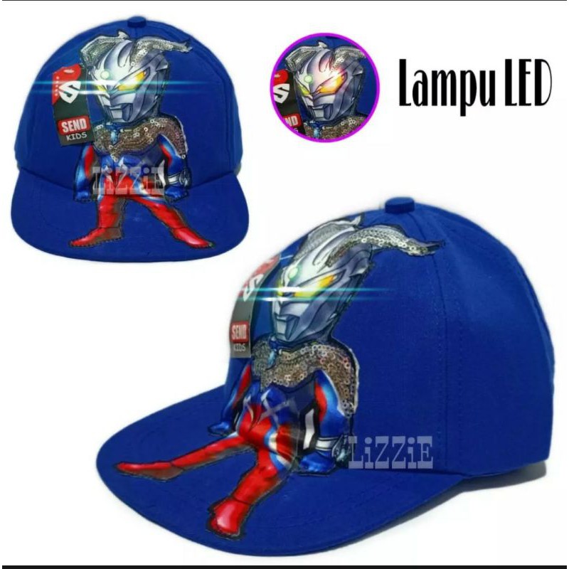 Ultraman led Hat Light Up Children's Hat basboll ultraman zero led Hat ...