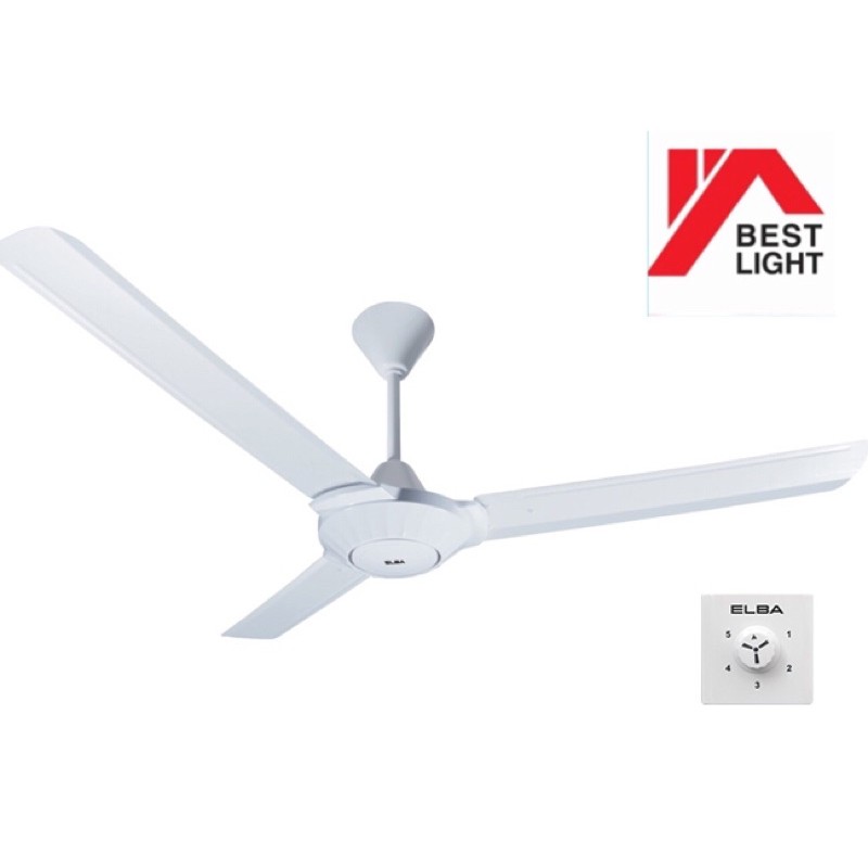 ELBA 60” CEILING FAN ECF-G6012 (GREY) | Shopee Malaysia