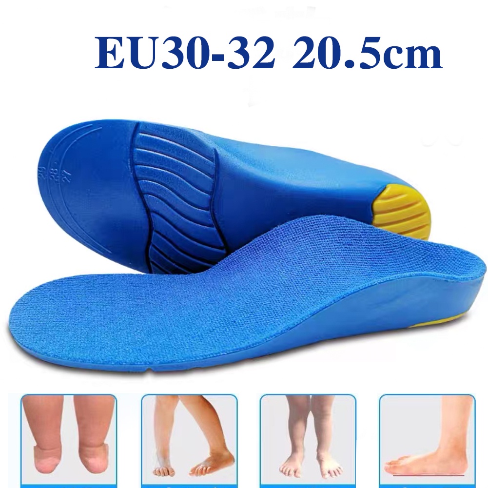 Kids Children Flat Feet Arch Support Insoles Orthotic Orthopedic Shoe ...