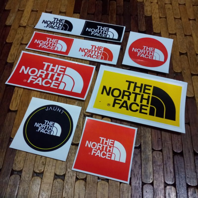 THE NORTH FACE STICKER PVC CUSTOM | Shopee Malaysia