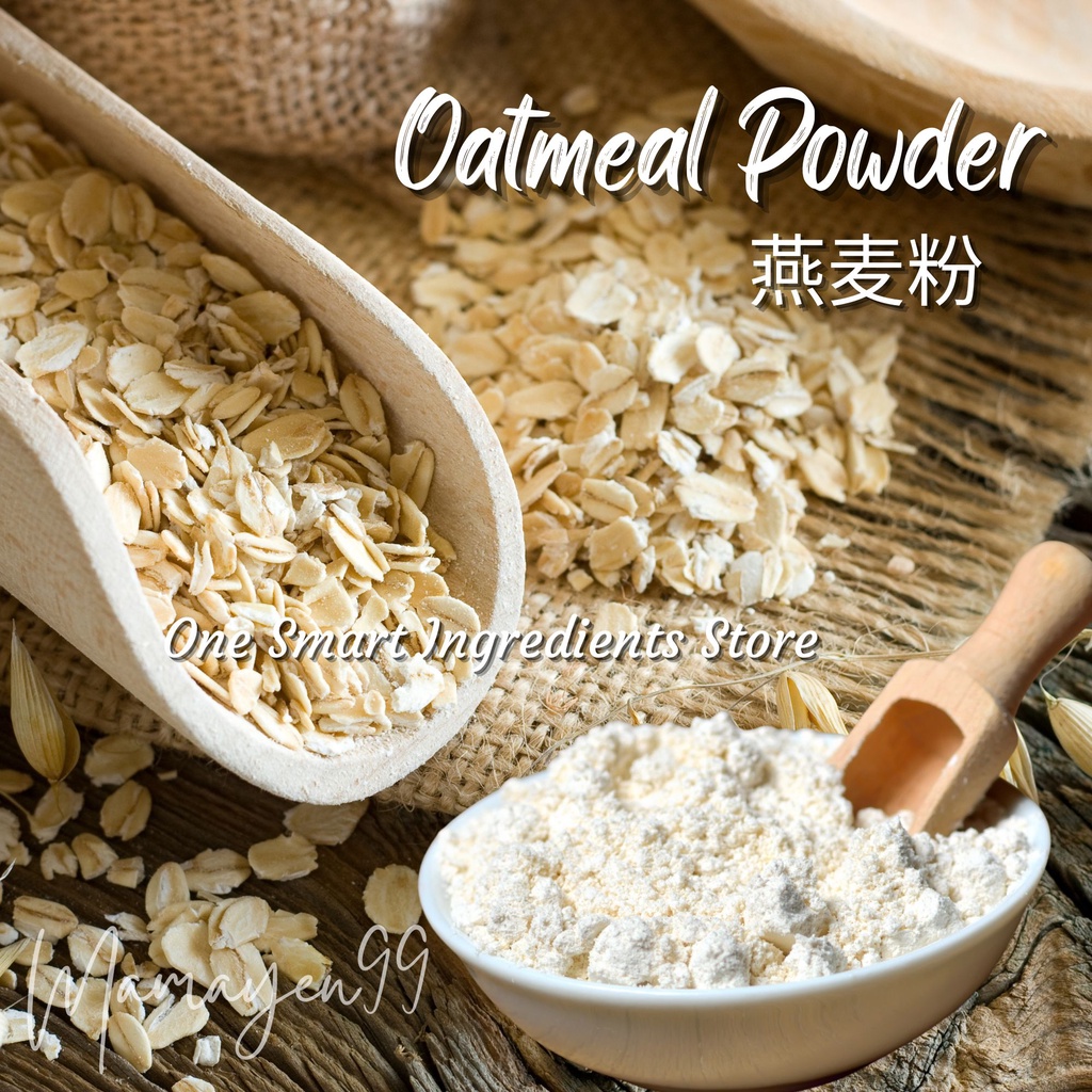 Pure Oat Meal Powder 燕麦粉 (熟) 健脾养胃 降血糖 润便 代餐 Ready To Eat Oat Meal Soy ...