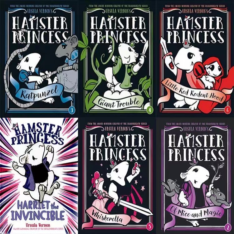 Hamster Princess 1 2 3 4 5 6 Books Harriet the Invincible Of Mice and ...