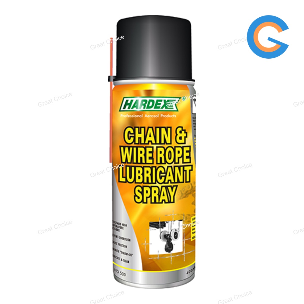 HARDEX Chain & Wire Rope Lubricant Spray HD500 | Shopee Malaysia