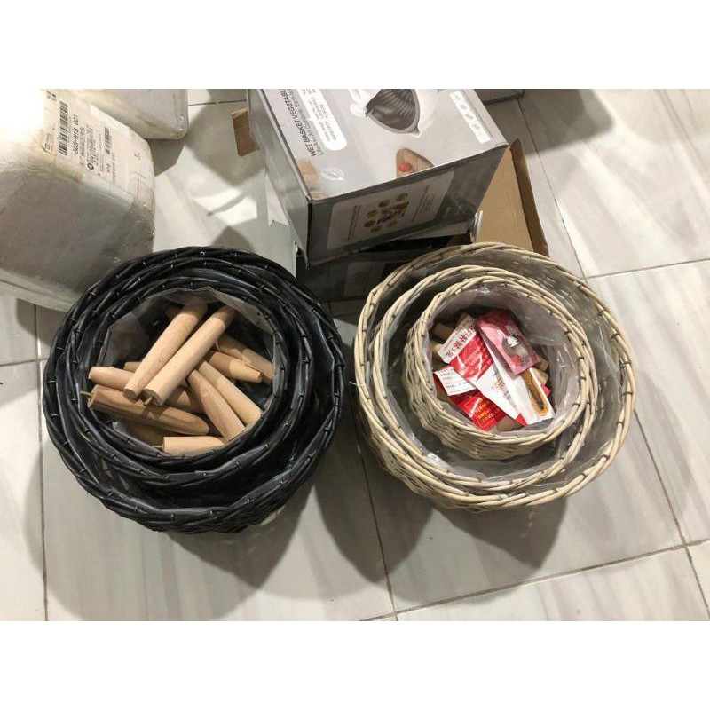 Readystock 🇲🇾🇲🇾🇲🇾 3in1 pasu bunga rotan | Shopee Malaysia