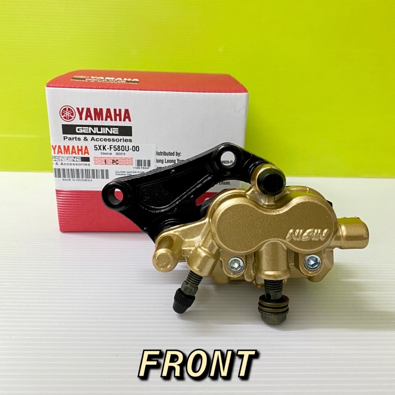 COP NISSIN Y125Z/ Y125ZR/ LC135 5S 5BU 5XK FRONT & REAR CALIPER DEPAN BELAKANG/ DISC BRAKE PUMP ...