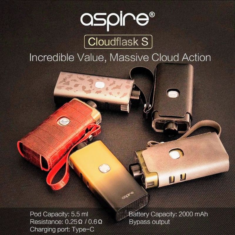 Aspire Cloudflask S Kit | Shopee Malaysia