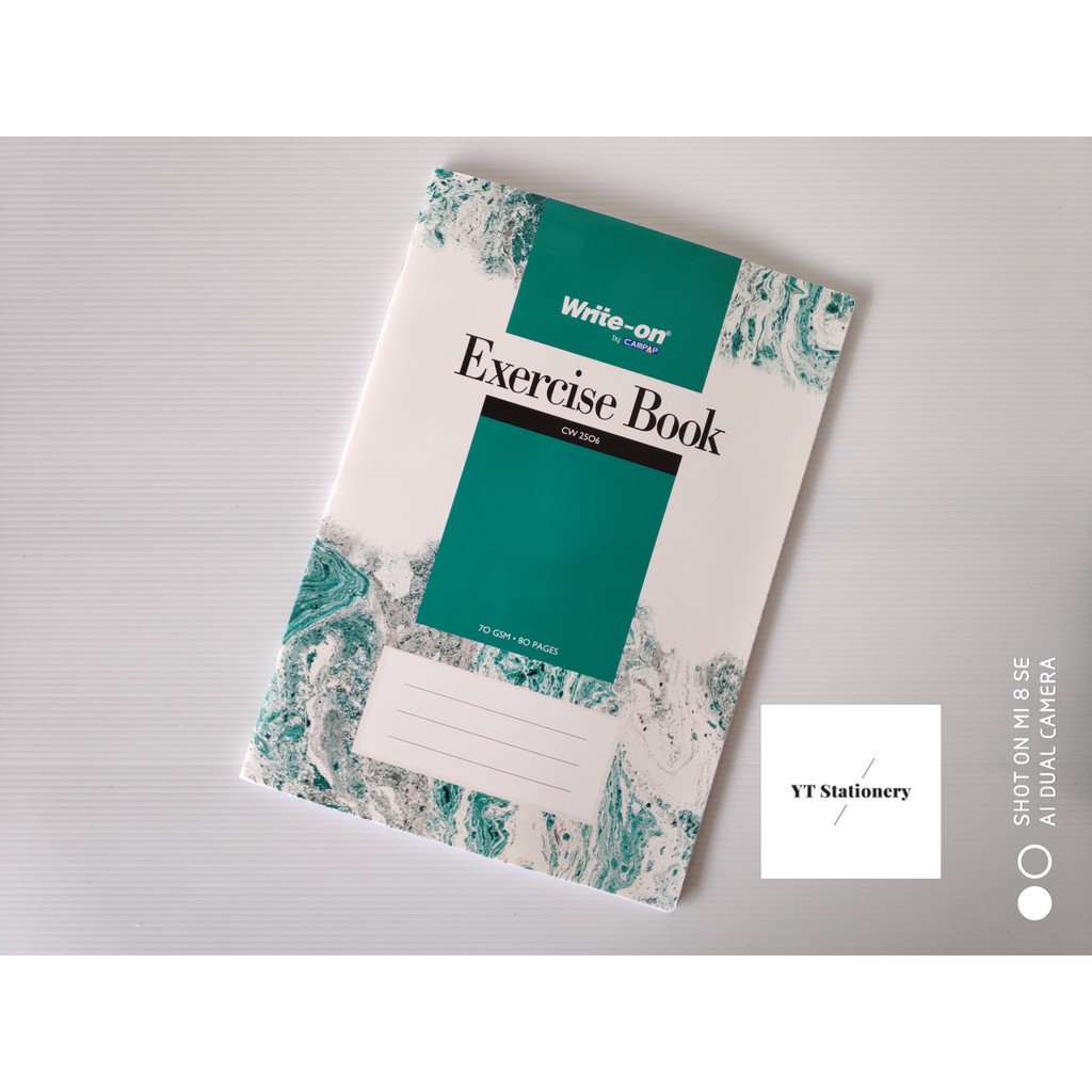 Campap Write-ON Exercise Book A4 Size 80pg (2506) | Shopee Malaysia
