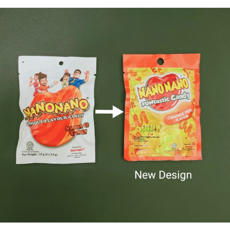 Nano Nano Funtastic Candy ( Orange Flavour ) | Shopee Malaysia