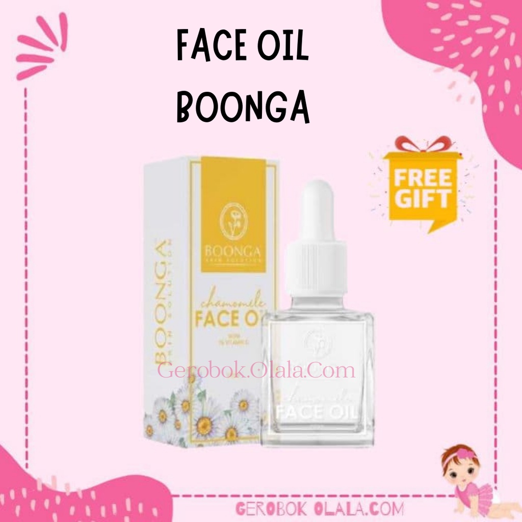 FACE OIL BOONGA | BOONGA SKINCARE | BOONGA FACE OIL | JERAWAT | JERAGAT ...