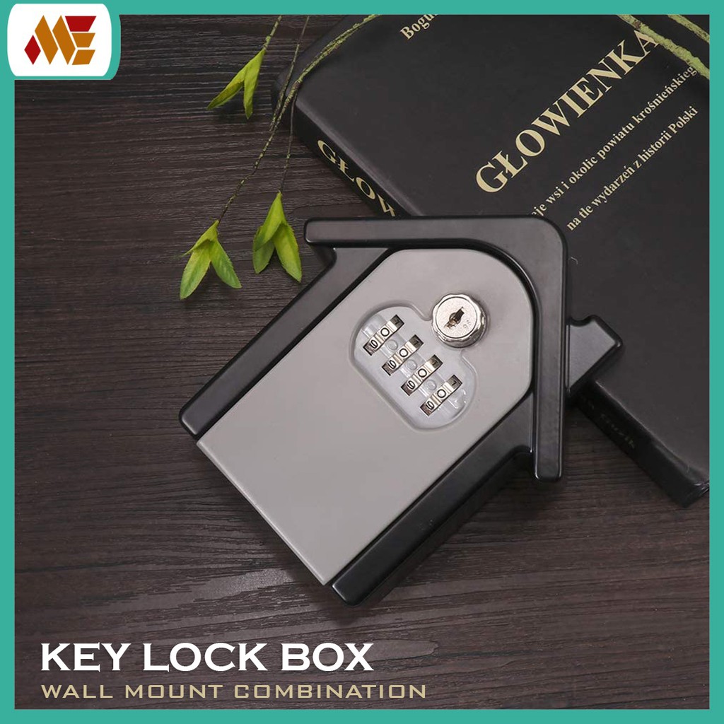 Wall Mount Keys Locker Box / Keys Access Safe Box / Key Safe Box With ...