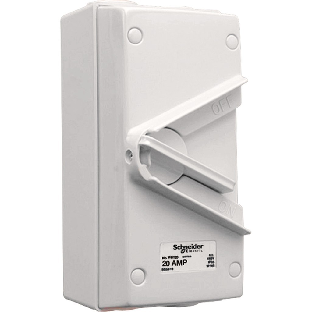 Schneider Weather Proof isolator Switch 3POLE 20A 35A | Shopee Malaysia
