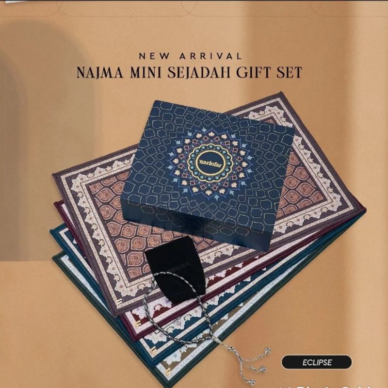 🌼Najma Mini Sejadah Gift Set - Eclipse 🌼 | Shopee Malaysia