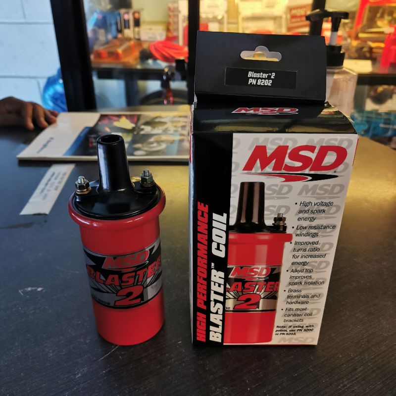 MSD BLASTER 2 IGNITON COIL BOTTLE TYPE OIL Filled 45000v | Shopee Malaysia