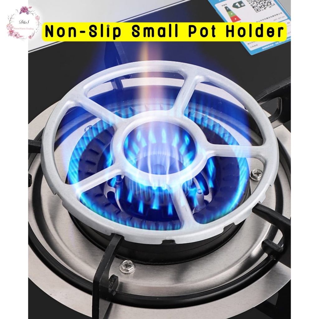 🇲🇾 Gas stove Auxiliary Small Pot Rack Holder Heat-resistant Stove ...