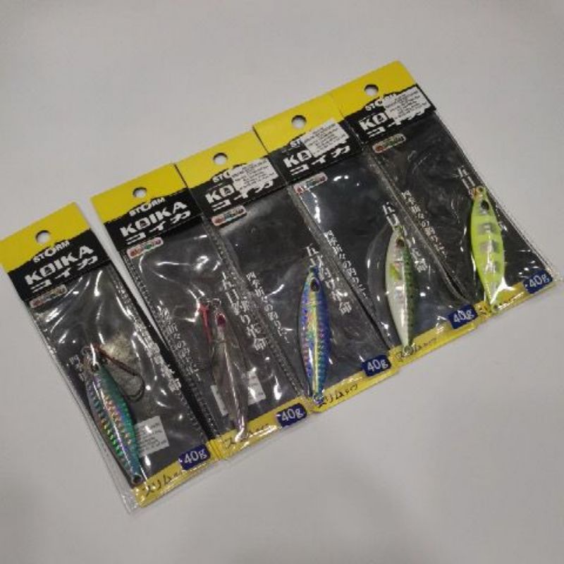 STORM JIG KOIKA Slow Jigging Jig {40g} | Shopee Malaysia