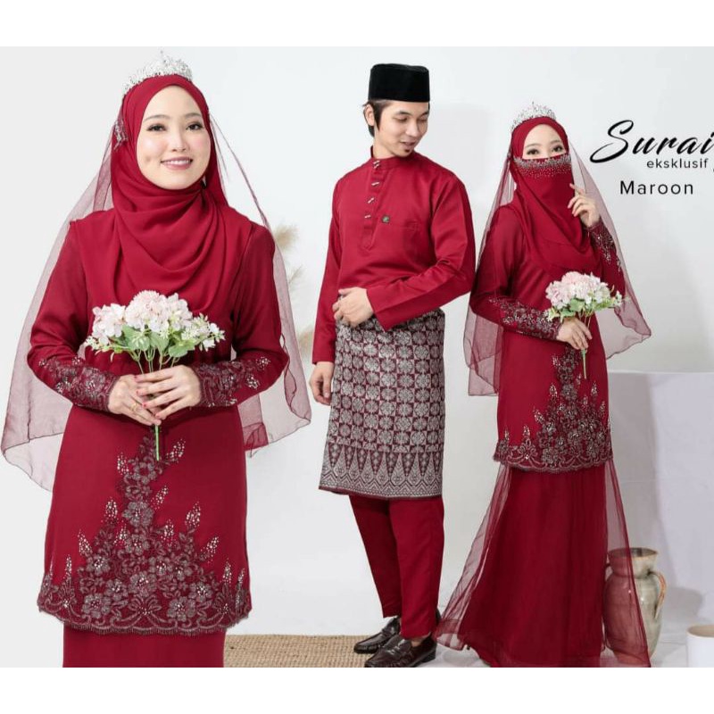 Set nikah Suraiya/set nikah jimat/full set nikah/set nikah lockdown ...