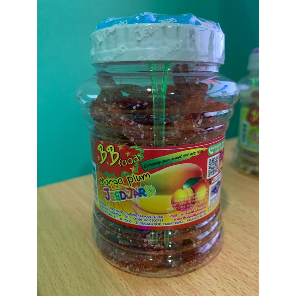(1 BOTOL) ASAM BOTOL THAILAND (JEEDJARD) TAMARIND MANGO PLUM | Shopee ...