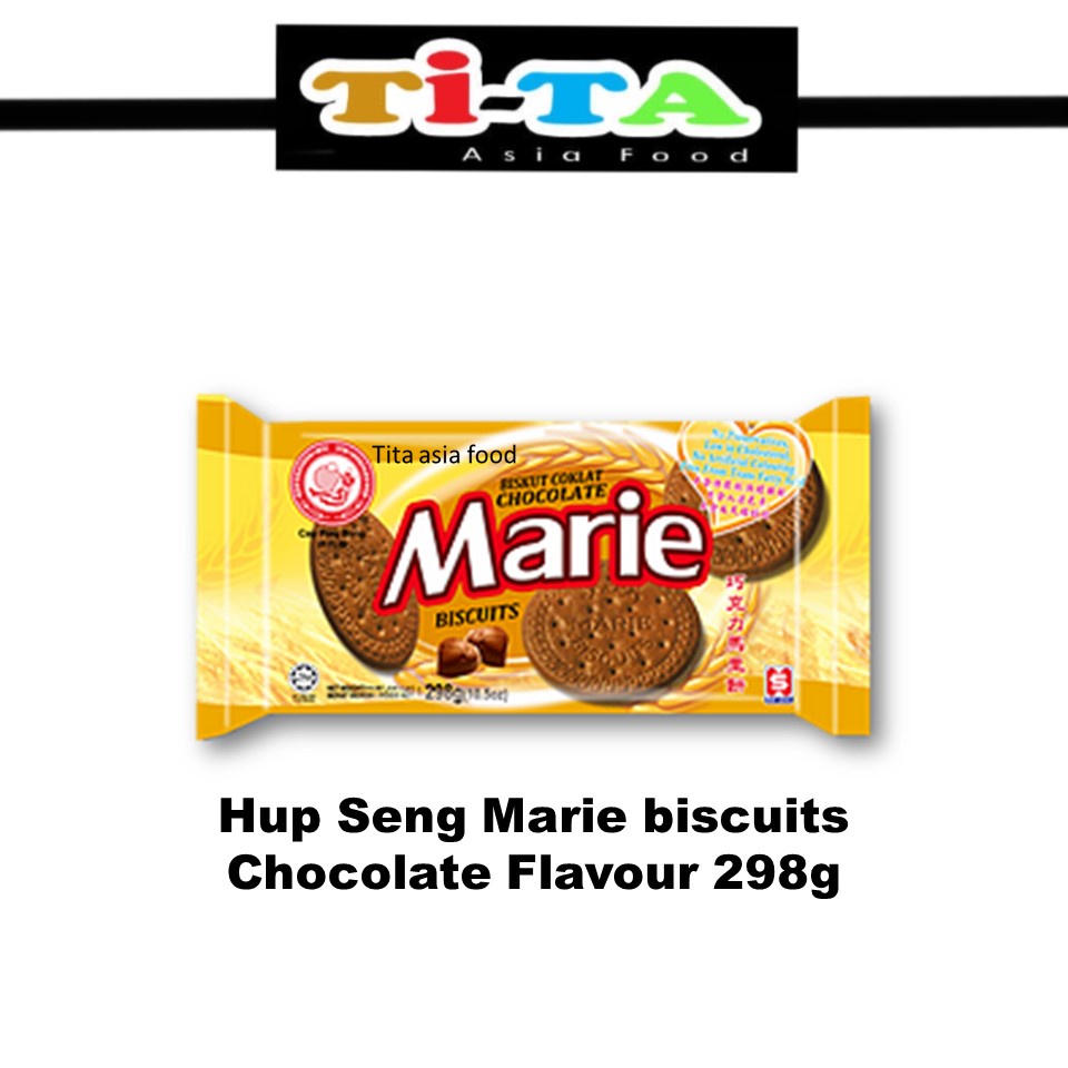 Tita Hup Seng Marie biscuits /Chocolate Flavour 298g | Shopee Malaysia