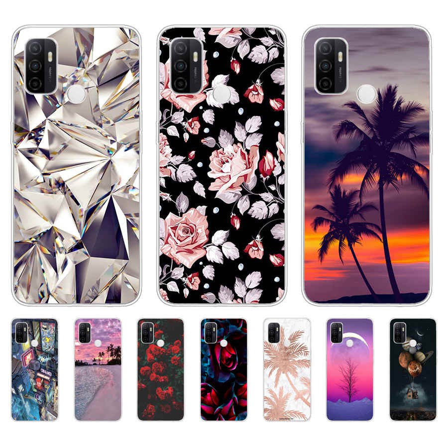 OPPO A53 2015 2020 Case TPU Soft Silicon Protecitve Shell Phone casing ...