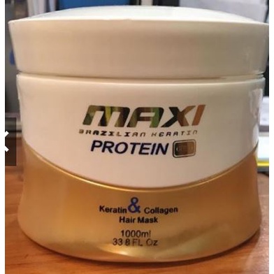MAXI PROTEIN 𝙆𝙚𝙧𝙖𝙩𝙞𝙣 Hair 𝙏𝙧𝙚𝙖𝙩𝙢𝙚𝙣𝙩 | 现货 | Shopee Malaysia