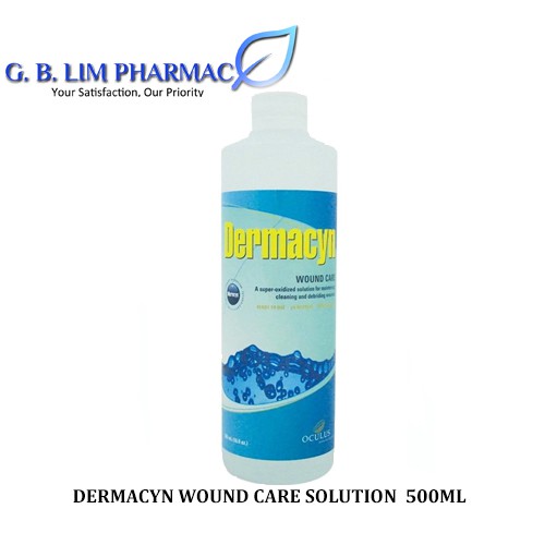 DERMACYN WOUND CARE 500ML One Bottle (EXP: 15-JULY-2027) | Shopee Malaysia