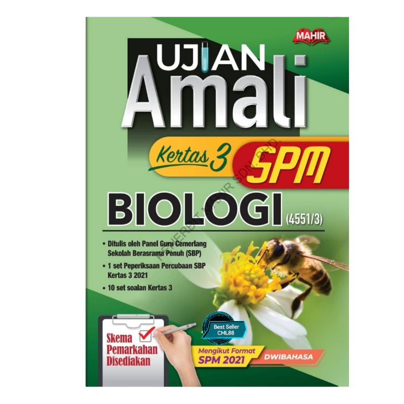 [CML88] Ujian Amali 2022 SPM Fizik, Kimia, Biologi Kertas 3 - Mahir | Shopee Malaysia