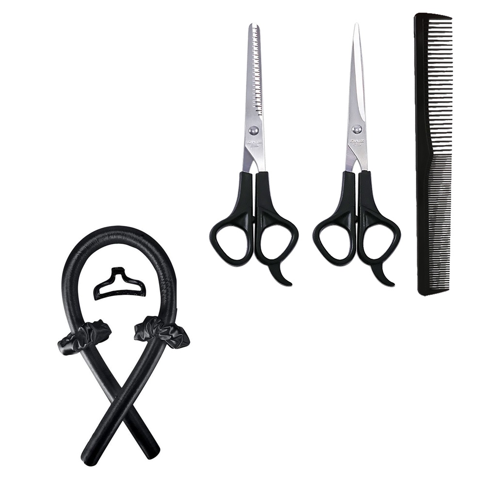 Salorie Hair Cut Scissors Thinning Scissor Stainless Steel Barber ...